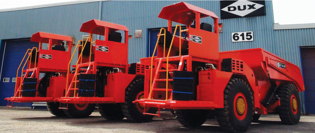 Dúmper articulado - DT-20T - DUX MACHINERY CORPORATION - eléctrico ...