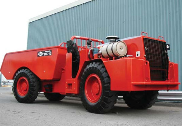 Dúmper articulado - DT-12 series - DUX MACHINERY CORPORATION - diésel ...