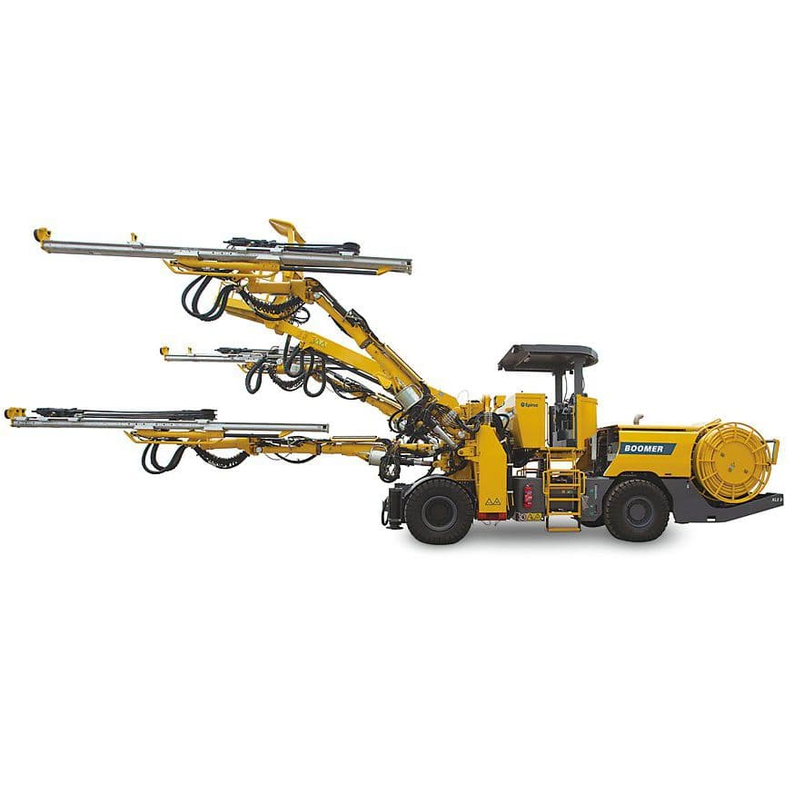 Perforadora jumbo para túnel - Boomer XL3 D - Epiroc - de tres brazos