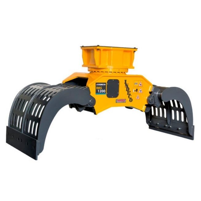 Pulpo para selección - IMG 1200 - INDECO - hidráulico / para piedra ...