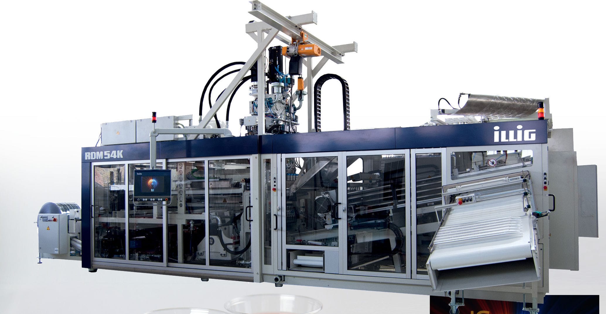 Termoformadora alimentada por rodillo - IC-RDM 54Kc - ILLIG ...