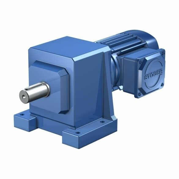 Reductor de engranaje helicoidal - CIE3D - STÖBER - coaxial / con eje macizo / 2 - 5 kNm