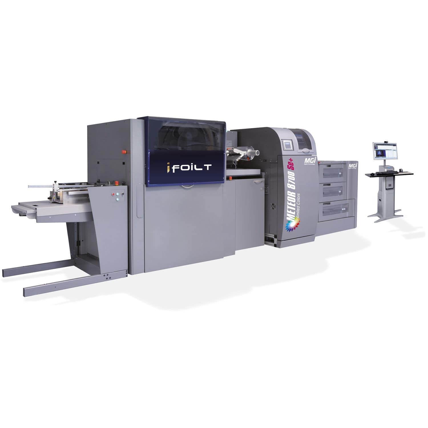 Prensa offset hoja a hoja - Meteor 8700 Se+ - MGI Digital Graphic Technology - para papel
