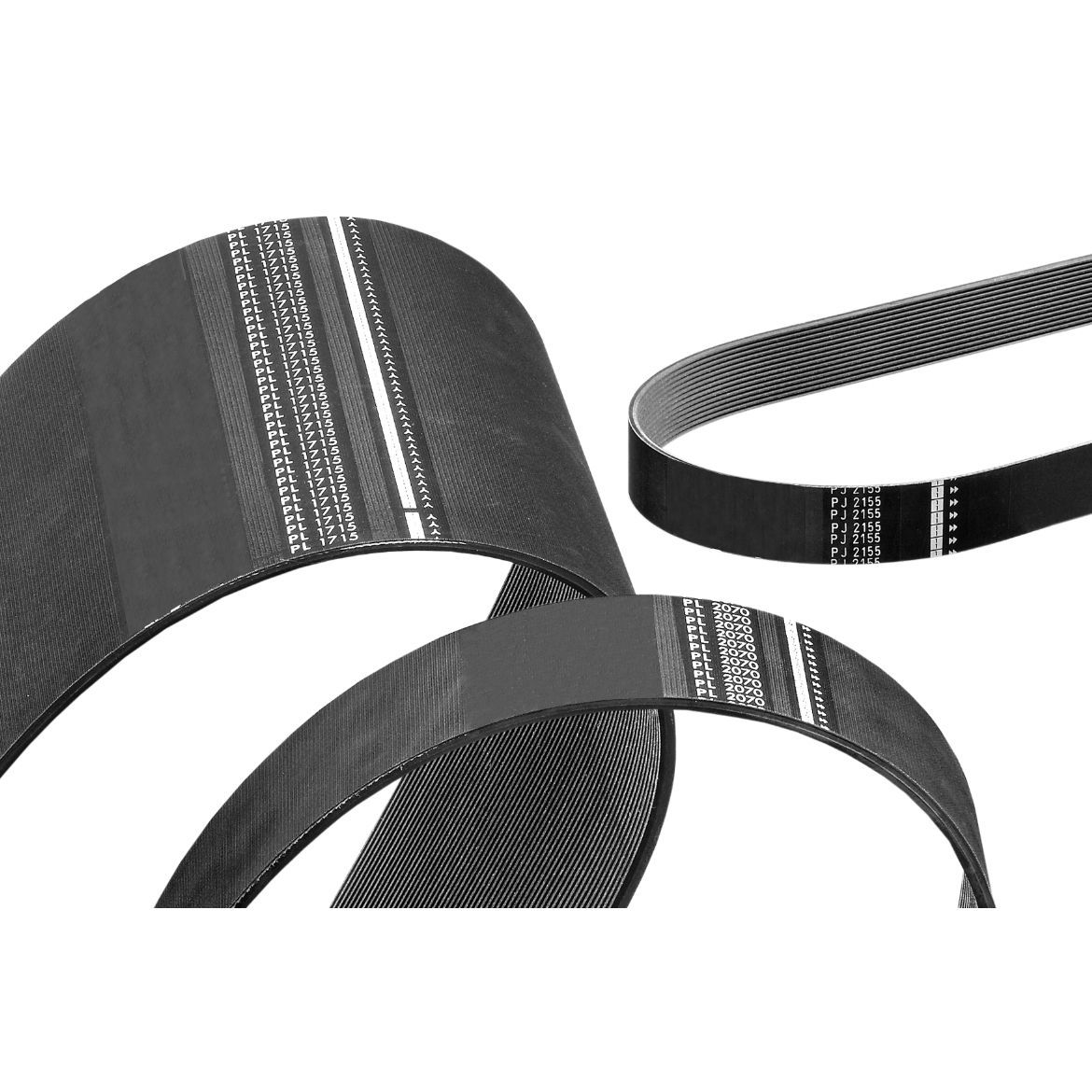 Correa estriada - P series - Keiper GmbH & Co.KG - industrial / flexible