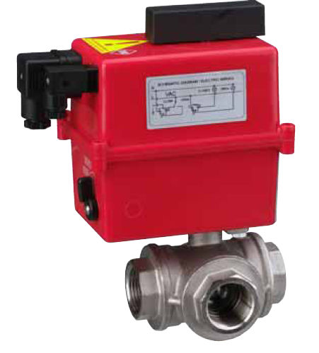 Válvula de bola - AKE137 series - G. Bee GmbH - con mando eléctrico ...