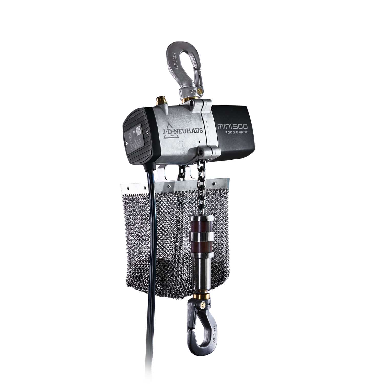 Polipasto de cadena neumático - J.D. Neuhaus - antichispas / compacto ...