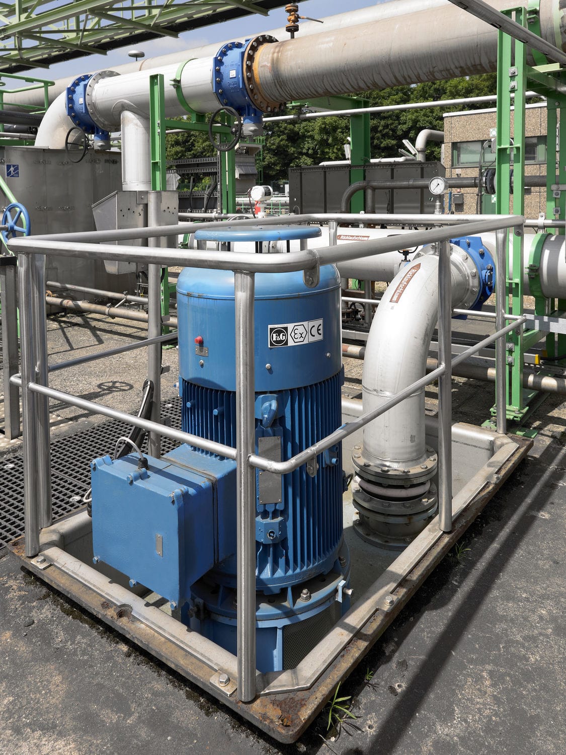 Bomba de agua / eléctrica / semisumergible / centrífuga - Zone 0 ...