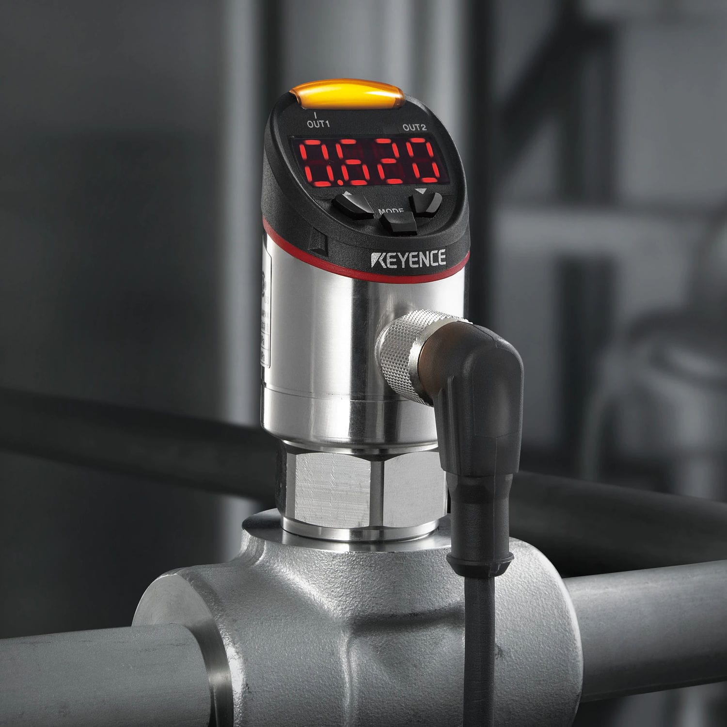 Sensor de presión 4-20 mA - GP-M series - KEYENCE - para gas / para ...