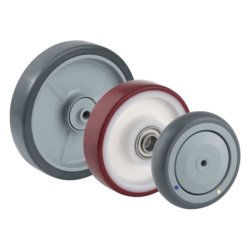 Rueda con aro - MAXTECH series - TENTE ® - de poliuretano / inyectada