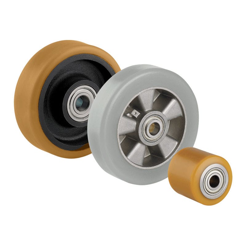 Rueda con aro - NOVATECH series - TENTE ® - barnizada con poliuretano ...