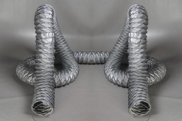 Manguera para aire caliente - ø 76 - 356 mm | UAS ALLEGRO CLIP-HT 1100 ...