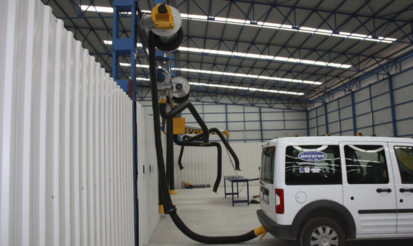 Extractor de gases de escape para coche - 76 - 130 mm - UNVEREN Co.Inc ...