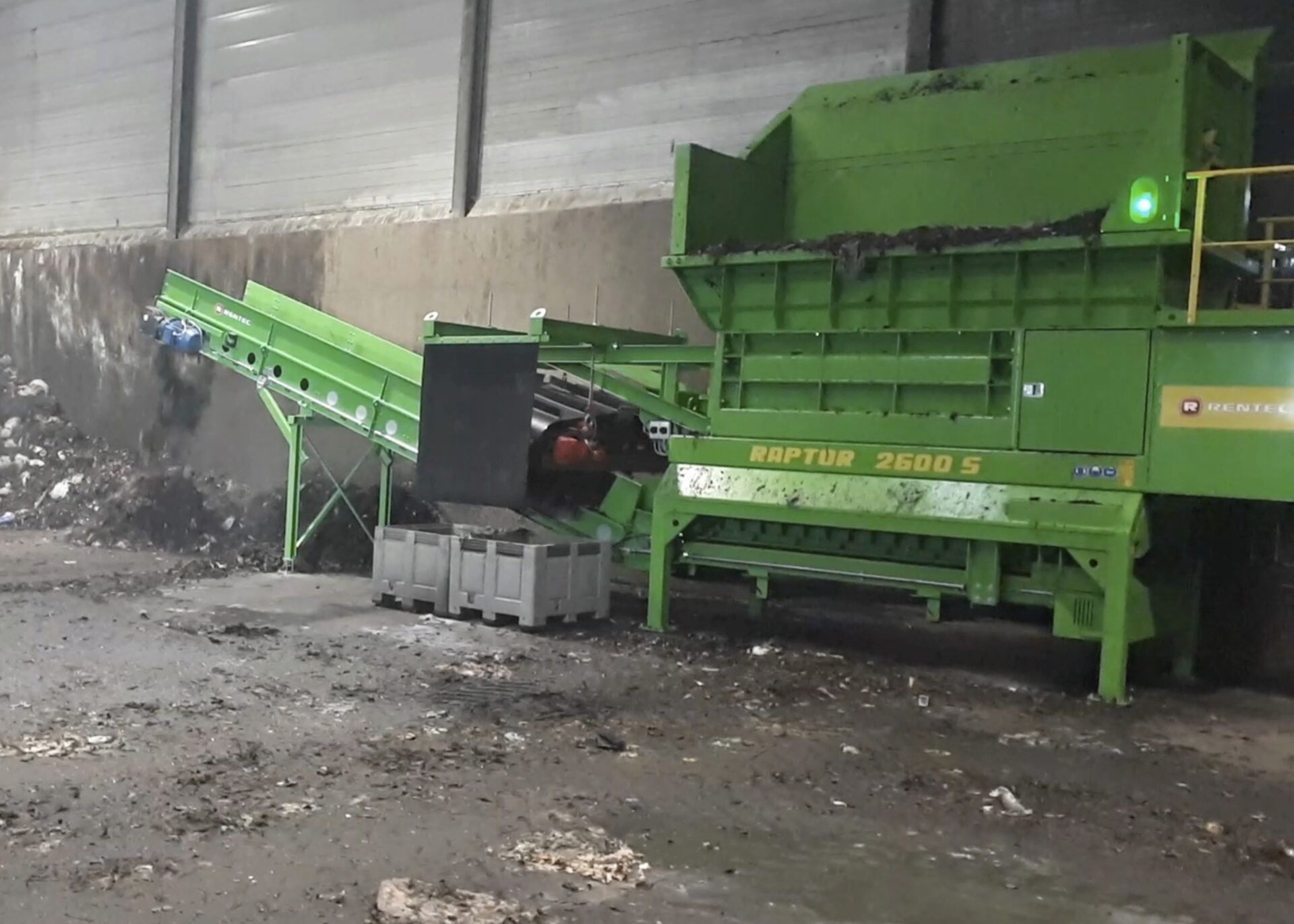 Tolva de desechos - RAPTOR 2600S - Rentec - para residuos orgánicos ...