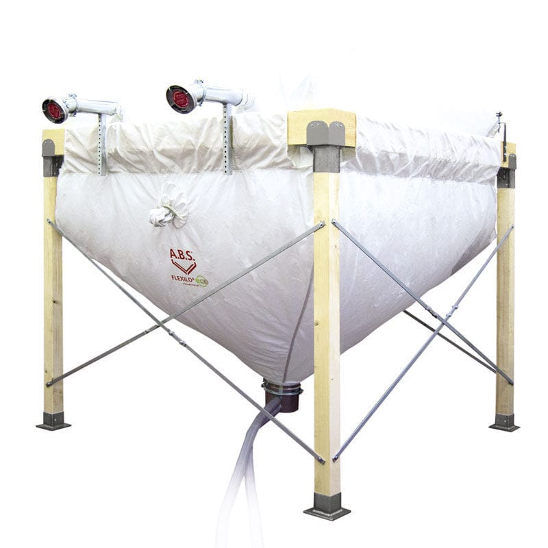 Silo para granulados de madera - Flexilo ECO - A.B.S. Silo- und ...