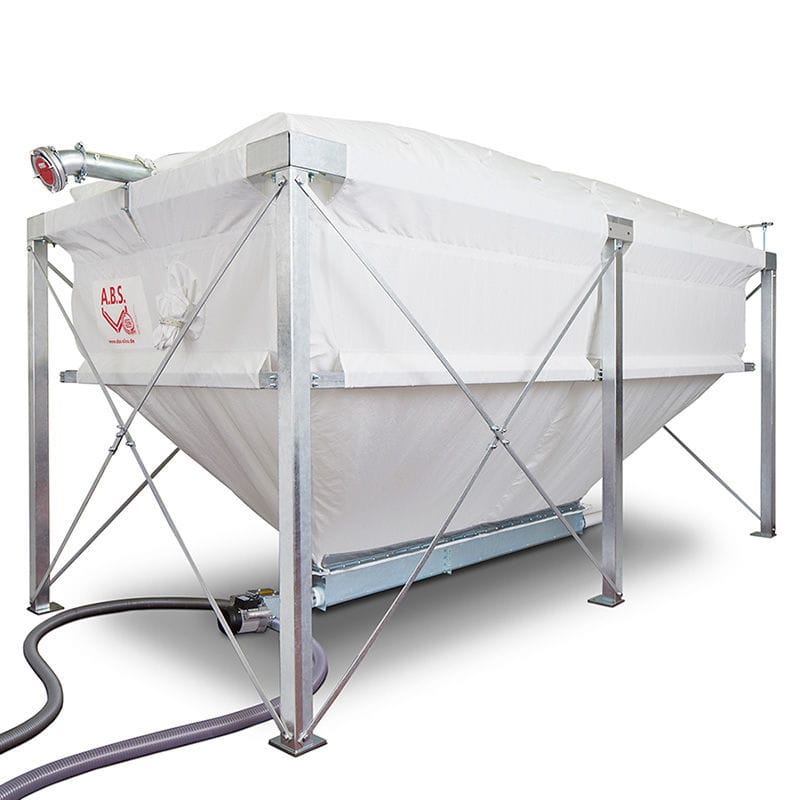 Silo para granulados de madera - Flexilo TROUGH - A.B.S. Silo- und ...