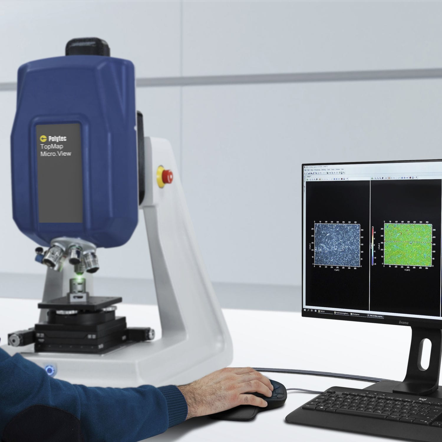 Perfilómetro óptico - TopMap Micro.View - Polytec - 3D ...