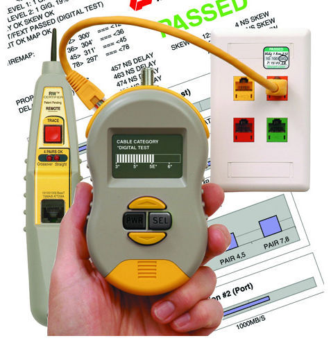 Comprobador de cableado - RWC1000K2(CS) - Triplett - para red / de red ...