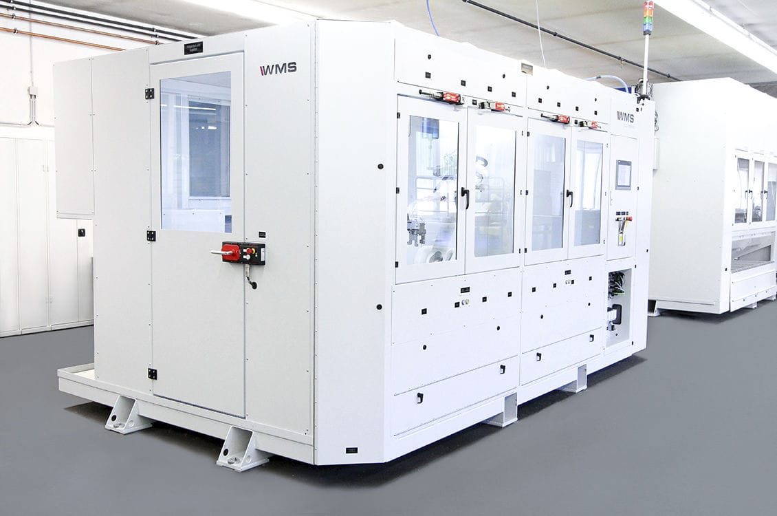 Célula robotizada de desbastado - W10 TWIN - WMS-engineering Werkzeuge-Maschinen-Systeme GmbH