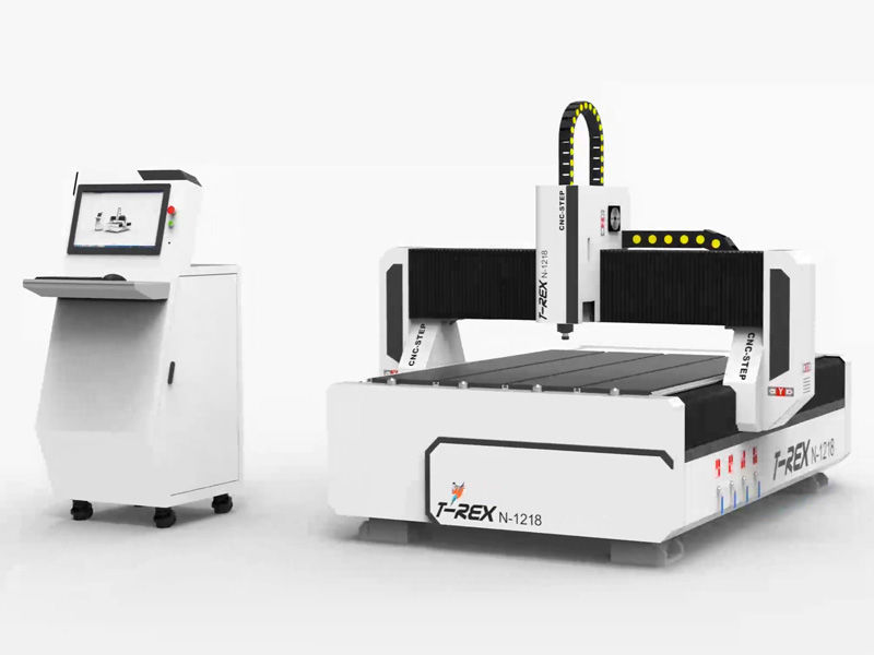 Fresadora CNC 3 ejes - T-Rex N-1218 - CNC-STEP GmbH & Co. KG - vertical ...