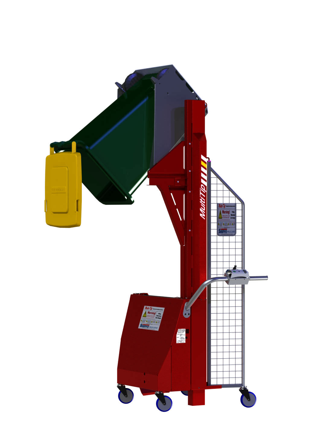 Volteador manual / para contenedor de basura - 80 - 140 l, 1 200 - 1 ...