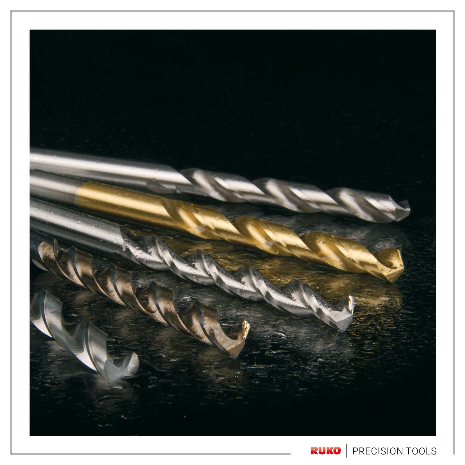 Broca helicoidal - DIN 338 Typ N, HSS-G TiN - RUKO GmbH ...