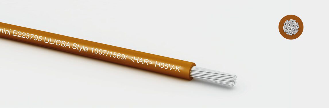 Cable monoconductor de cobre - 174050 - MediKabel GmbH - de PVC / UL / CSA