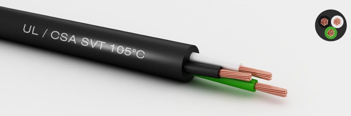 Cable eléctrico de alimentación - UL/cUL - SVT - MediKabel GmbH ...