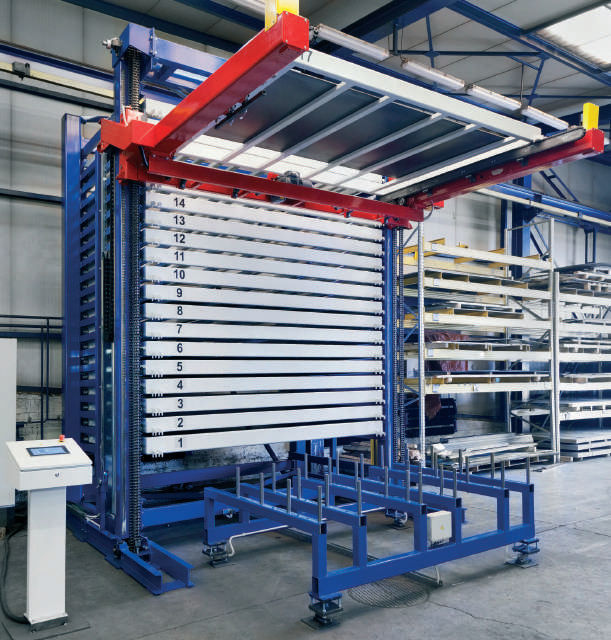 Sistema de almacenamiento automático vertical - Heavytower - Automha