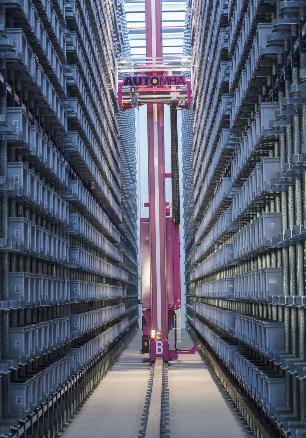 Sistema de almacenamiento automático - Miniload - Automha