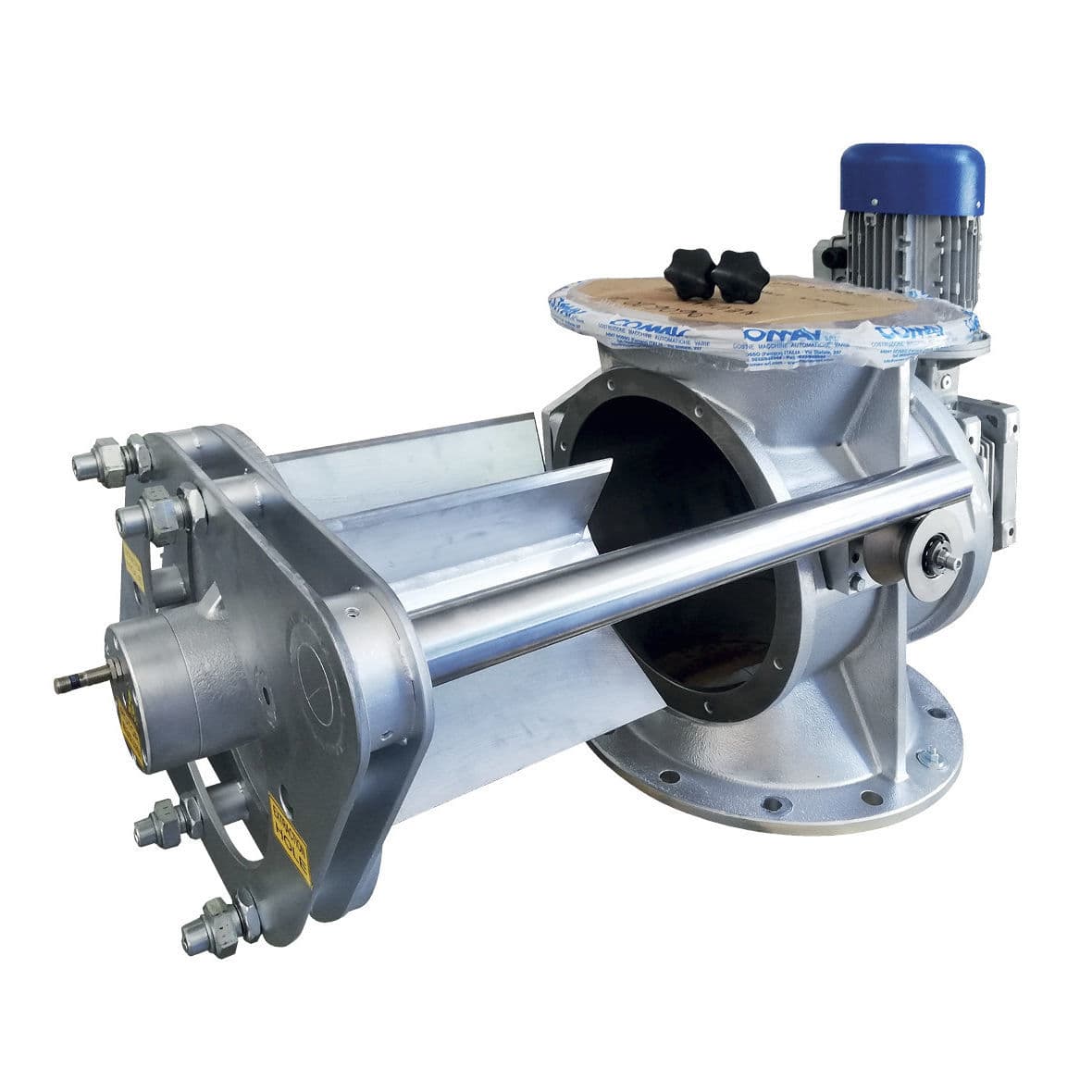 Válvula rotativa zócalo redondo - COMAV - ATEX / de extracción rápida