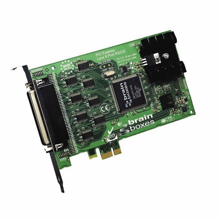 Tarjeta de interfaz PCI Express - PX-279 - Brainboxes - en serie / RS-232 / industrial