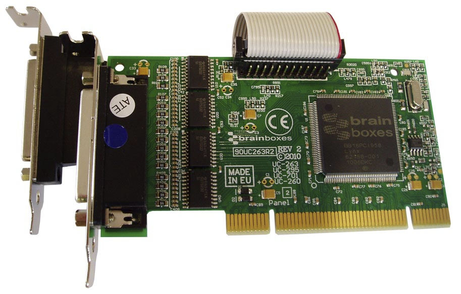 Tarjeta de interfaz PCI - UC-263 - Brainboxes - en serie / RS-232 / industrial