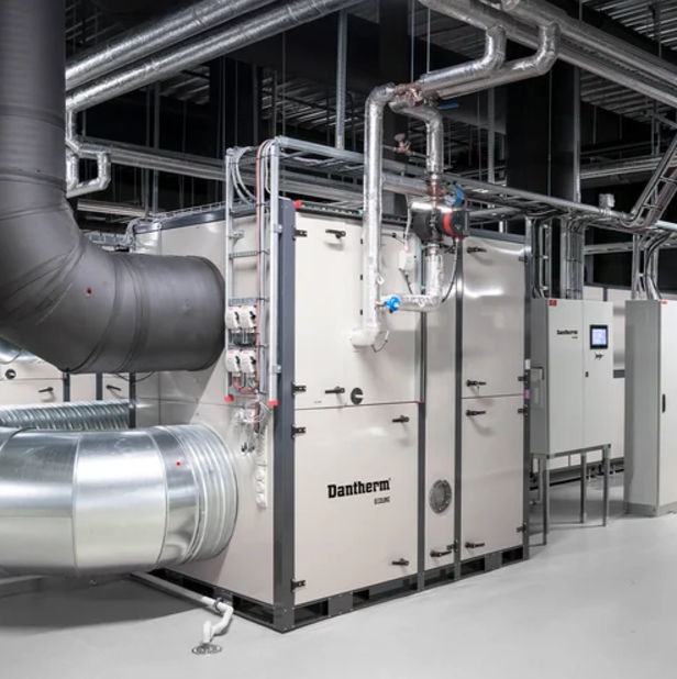 Central de tratamiento de aire para grandes volúmenes de aire - ECOline - Dantherm Group