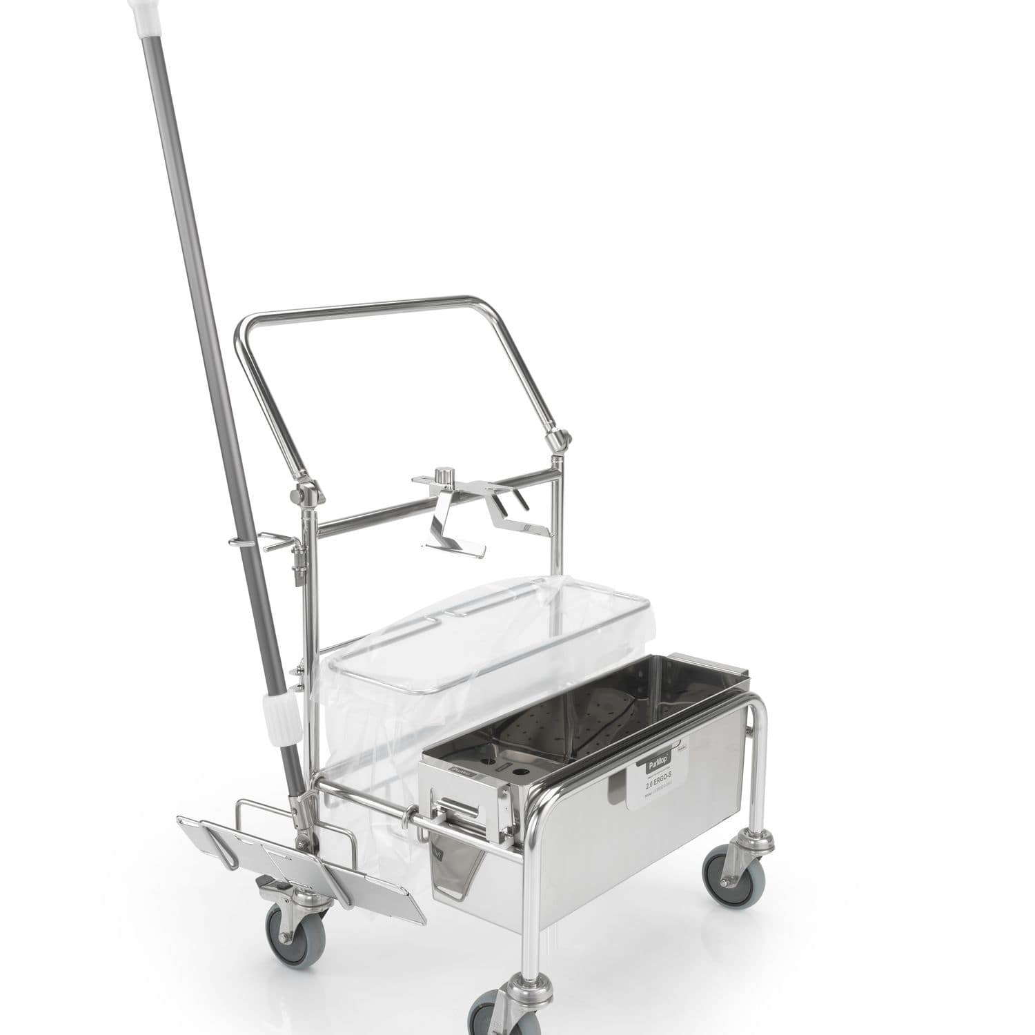 Carretilla de limpieza - PurMop® GO - Hydroflex Group GmbH - con ruedas giratorias