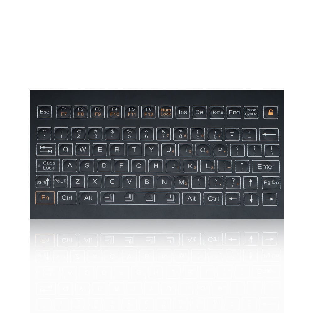 Teclado empotrable - K-TEK-D256-FN-SW - Key Technology China Limited ...