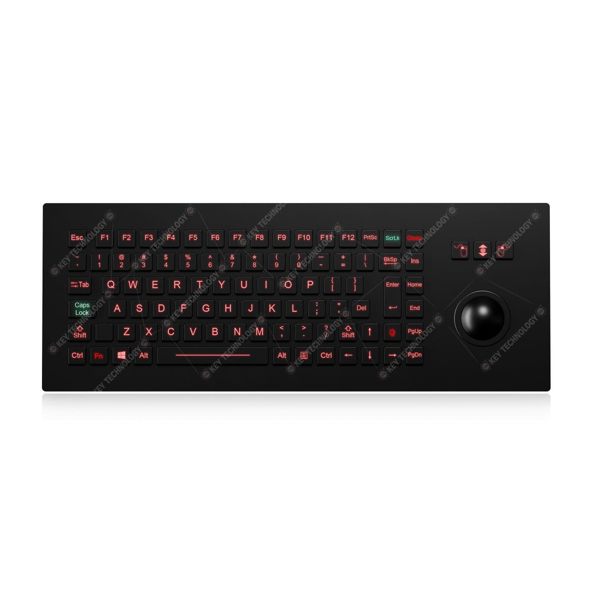 Teclado empotrable - K-TEK-M390-MTB-FN-BL-BT-ML-DWP - Key Technology ...