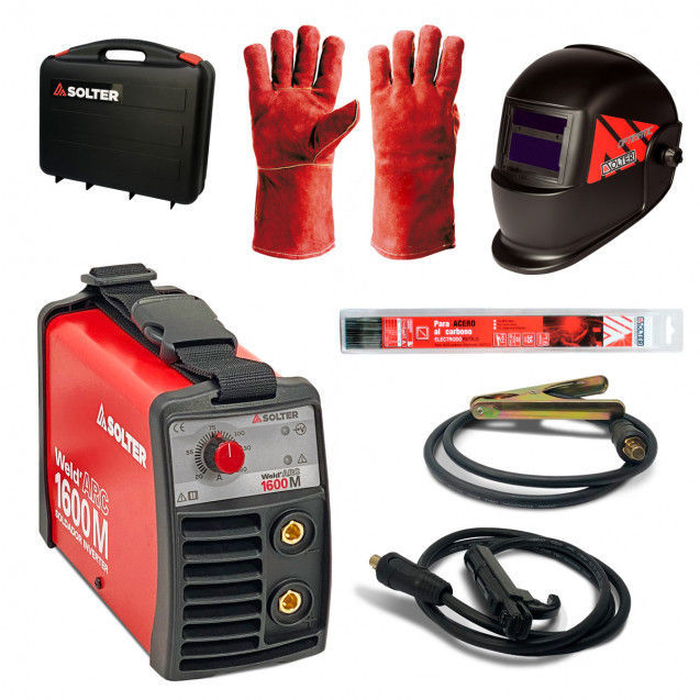 Soldadora MMA - SOLDADOR WELDARC 1600 - SOLTER® - monofásica / DC ...