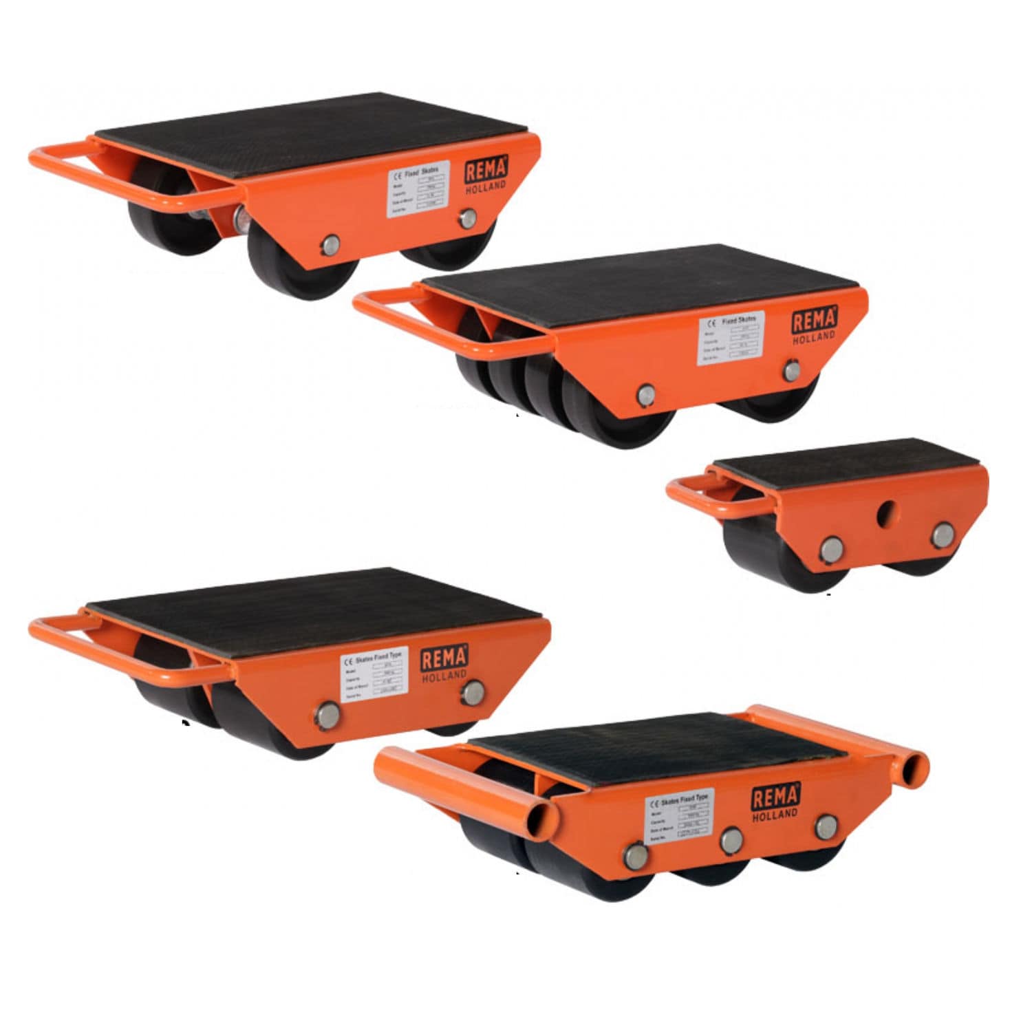 Rodador para carga pesada - TRV series - REMA Hollande B.V.