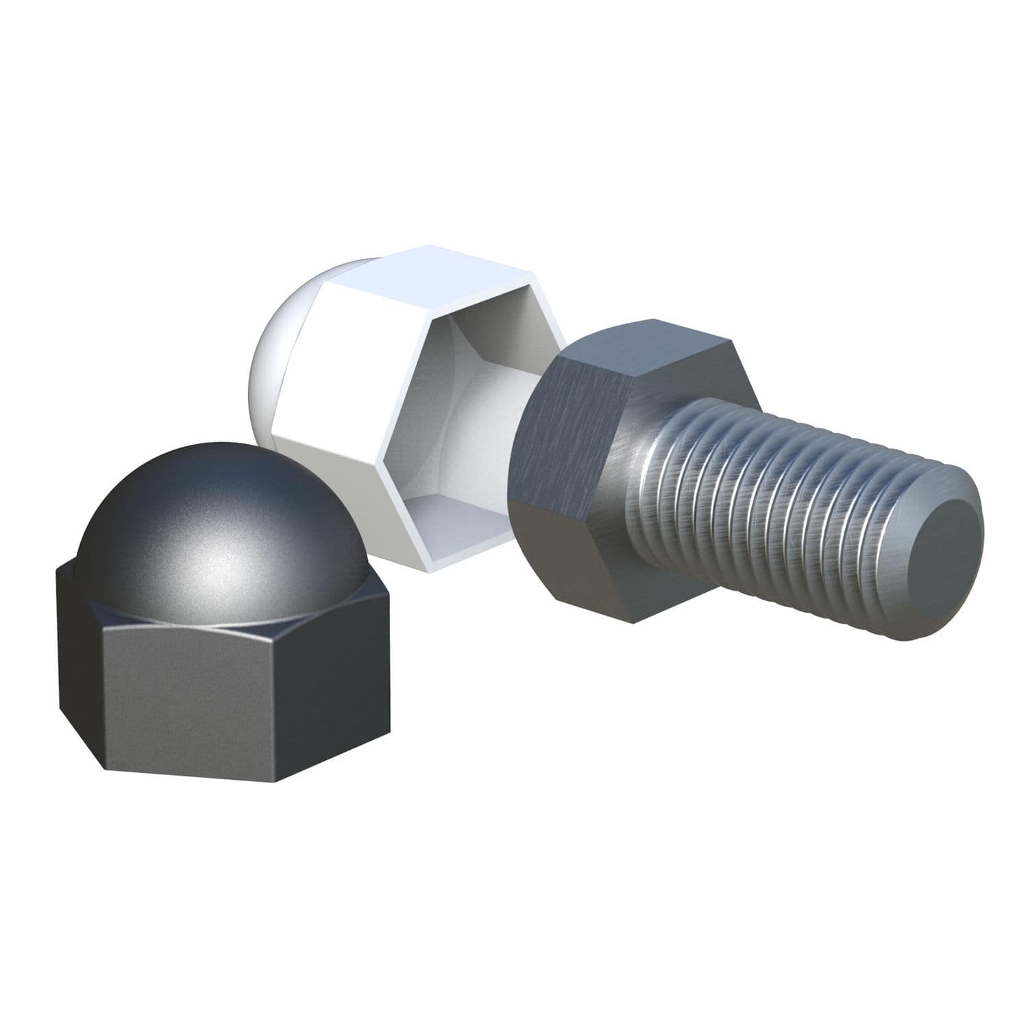 Capuchón hexagonal - CAP - ISC PLASTIC PARTS - de plástico / de protección