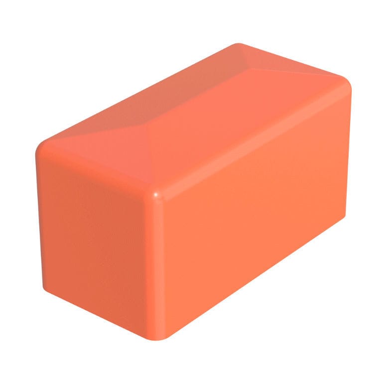 Capuchón rectangular - VCRE - ISC PLASTIC PARTS - de PVC / moldeado