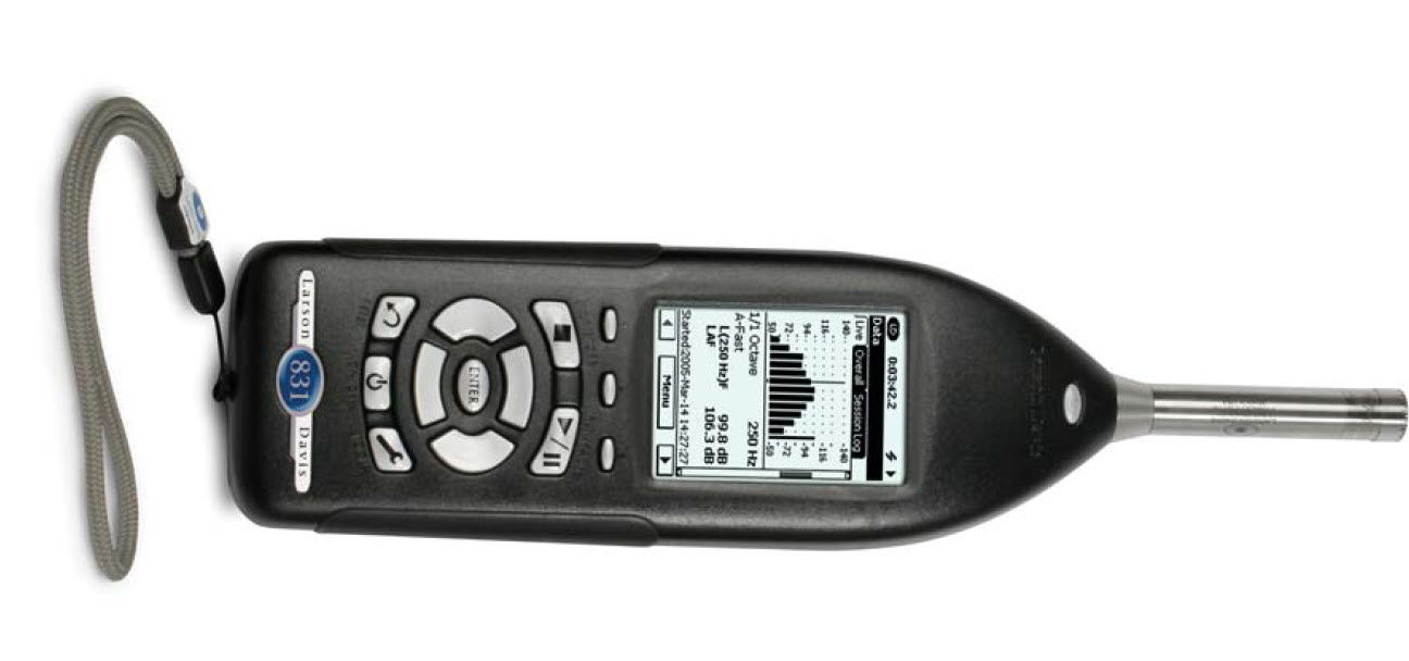 Sonómetro integrador - 831 - Larson Davis - clase 1 / en tiempo real / USB