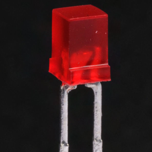 LED rojo - SSL series - LUMEX - cuadrado / insertable / de baja potencia