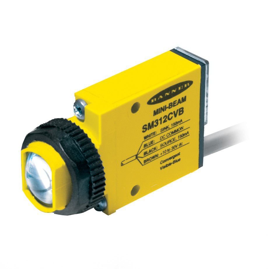 Sensor fotoeléctrico de reflexión directa - MINI-BEAM SERIES - BANNER ...