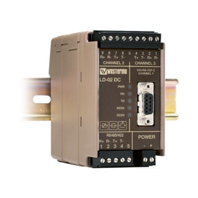 Módem repetidor - LD-02 - Westermo - multi-puntos / RS232 / RS485