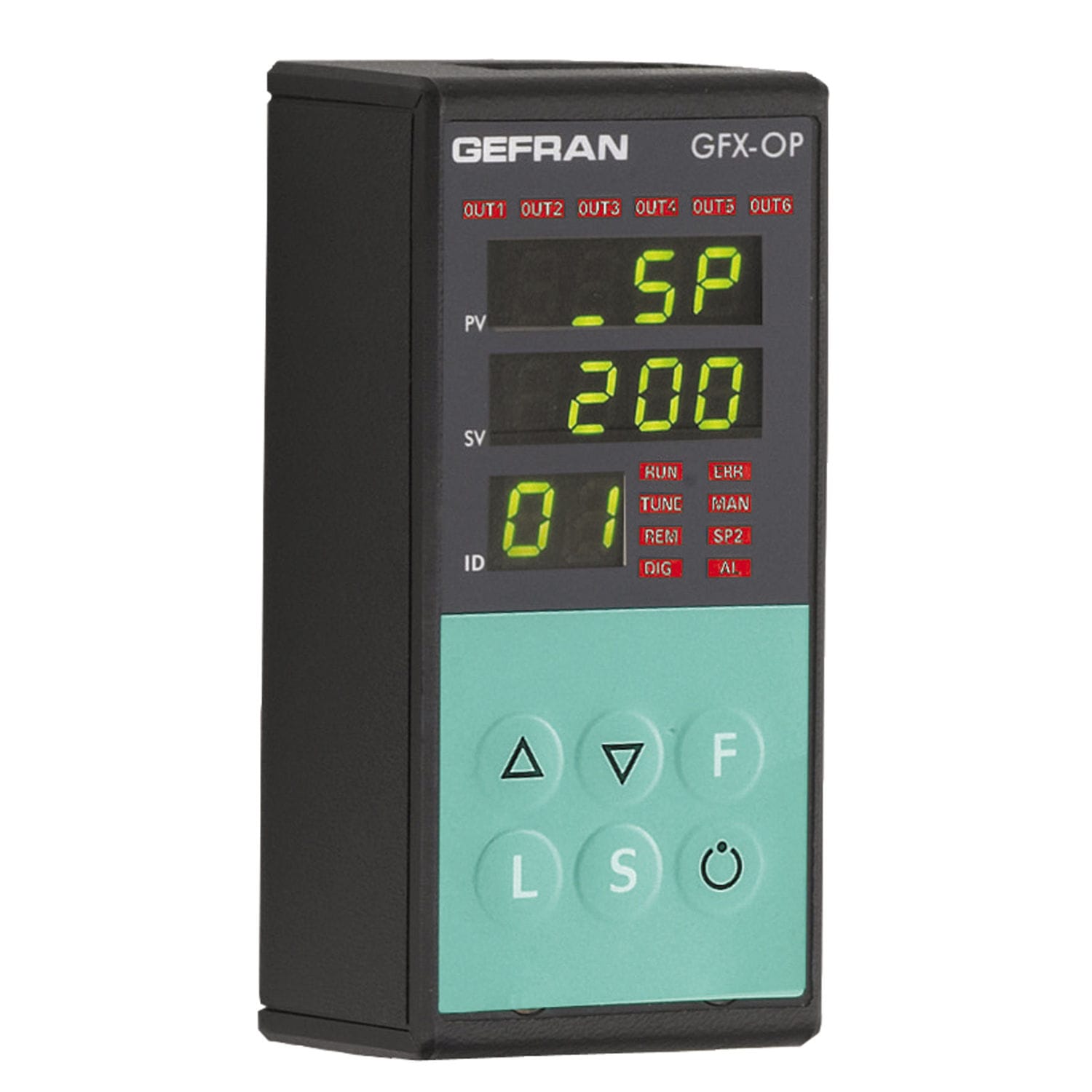 Terminal de operador con teclado - GFX OP - GEFRAN - empotrable / IP65 / de visualización