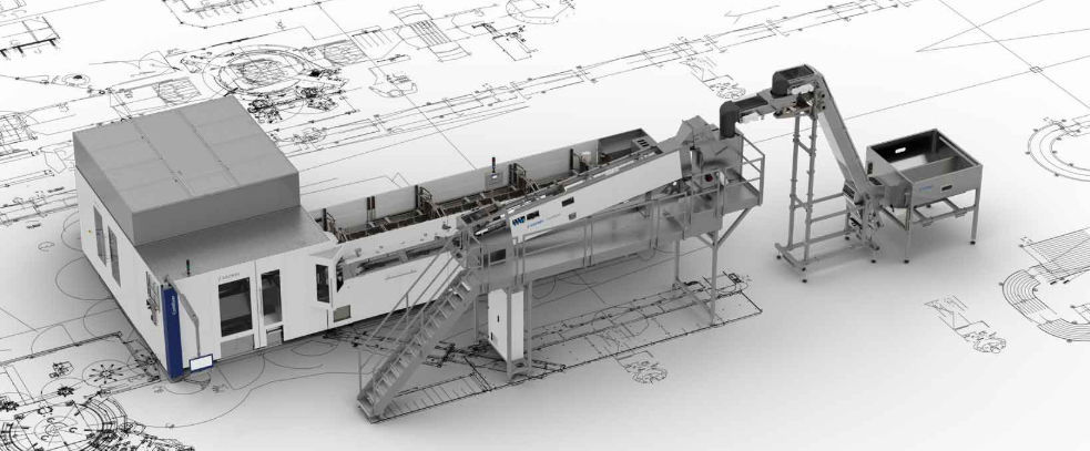 Estiro-sopladora - KRONES - lineal / automática
