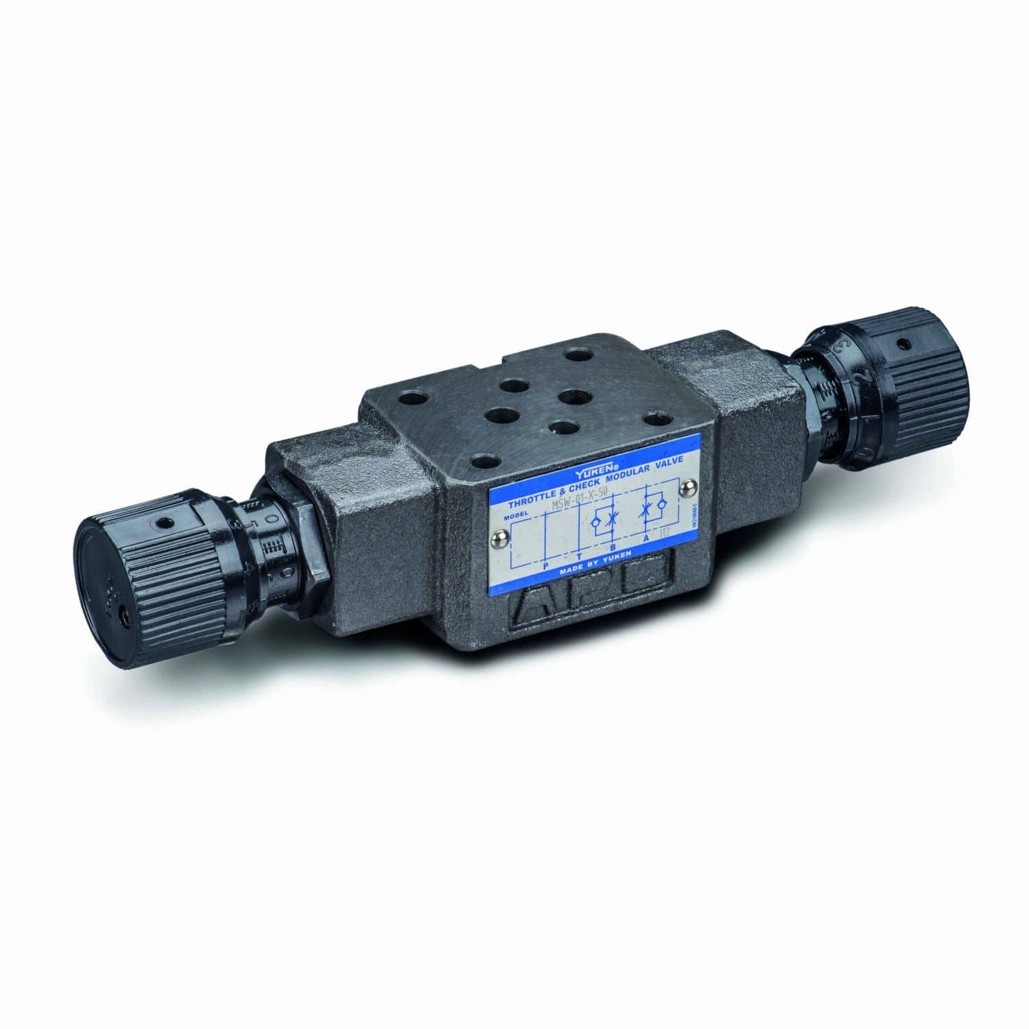 Válvula hidráulica - MS series - YUKEN Europe Ltd. - de regulación / de ...