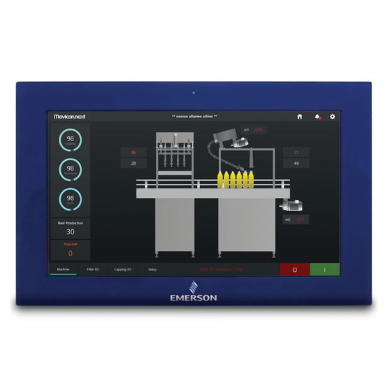 HMI con tecnología capacitiva proyectada - IC760CSW15CDA - Emerson ...
