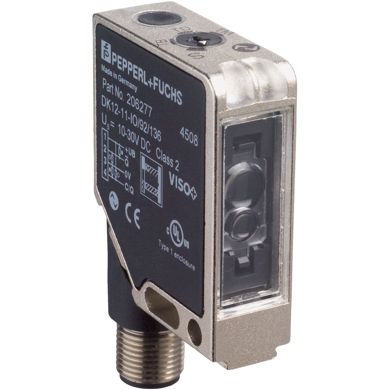 Detector de contraste rectangular - Pepperl+Fuchs SE - láser / luz roja / de luz azul