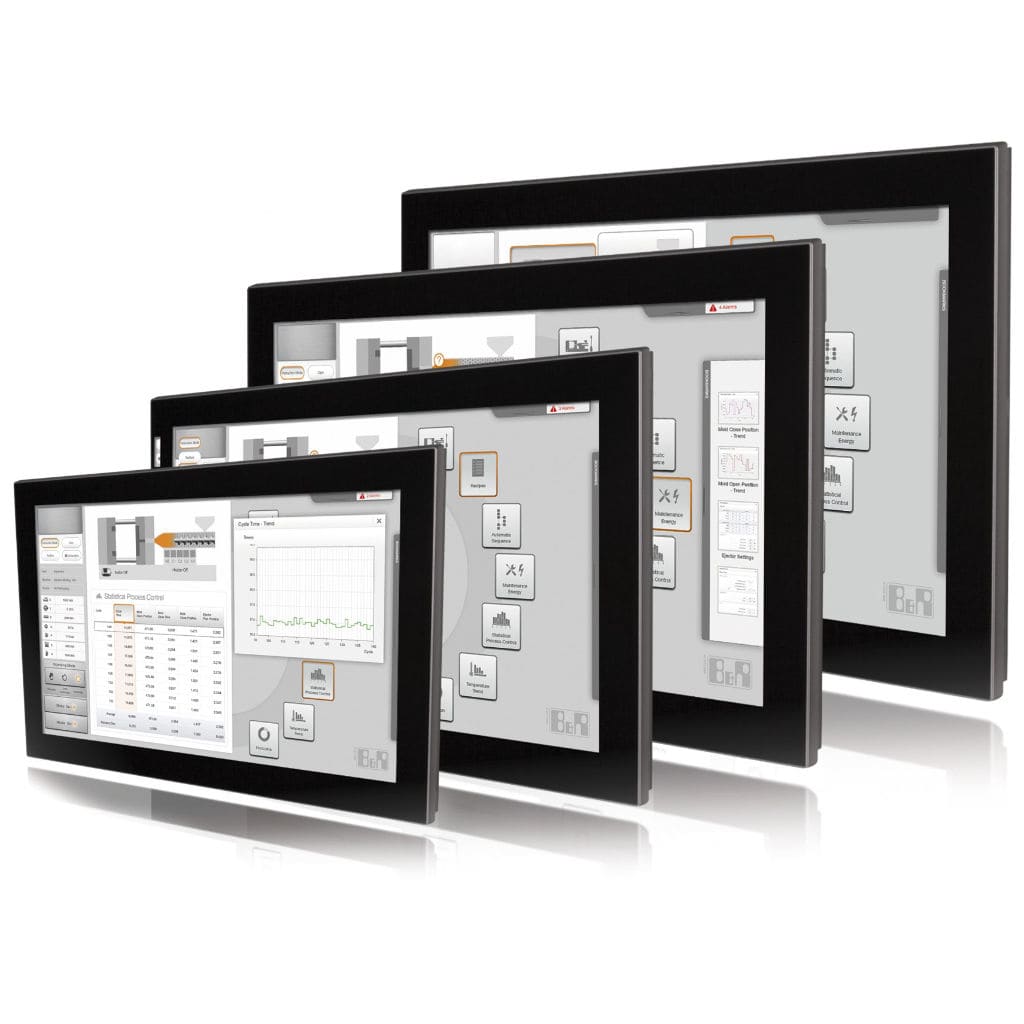 HMI con pantalla multitáctil - B&R Industrie-Elektronik - con teclado ...